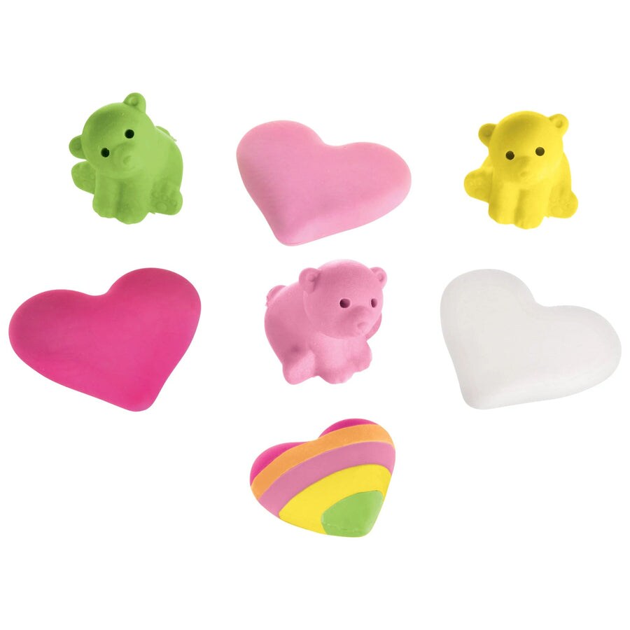Valentine 3D Erasers | Michaels