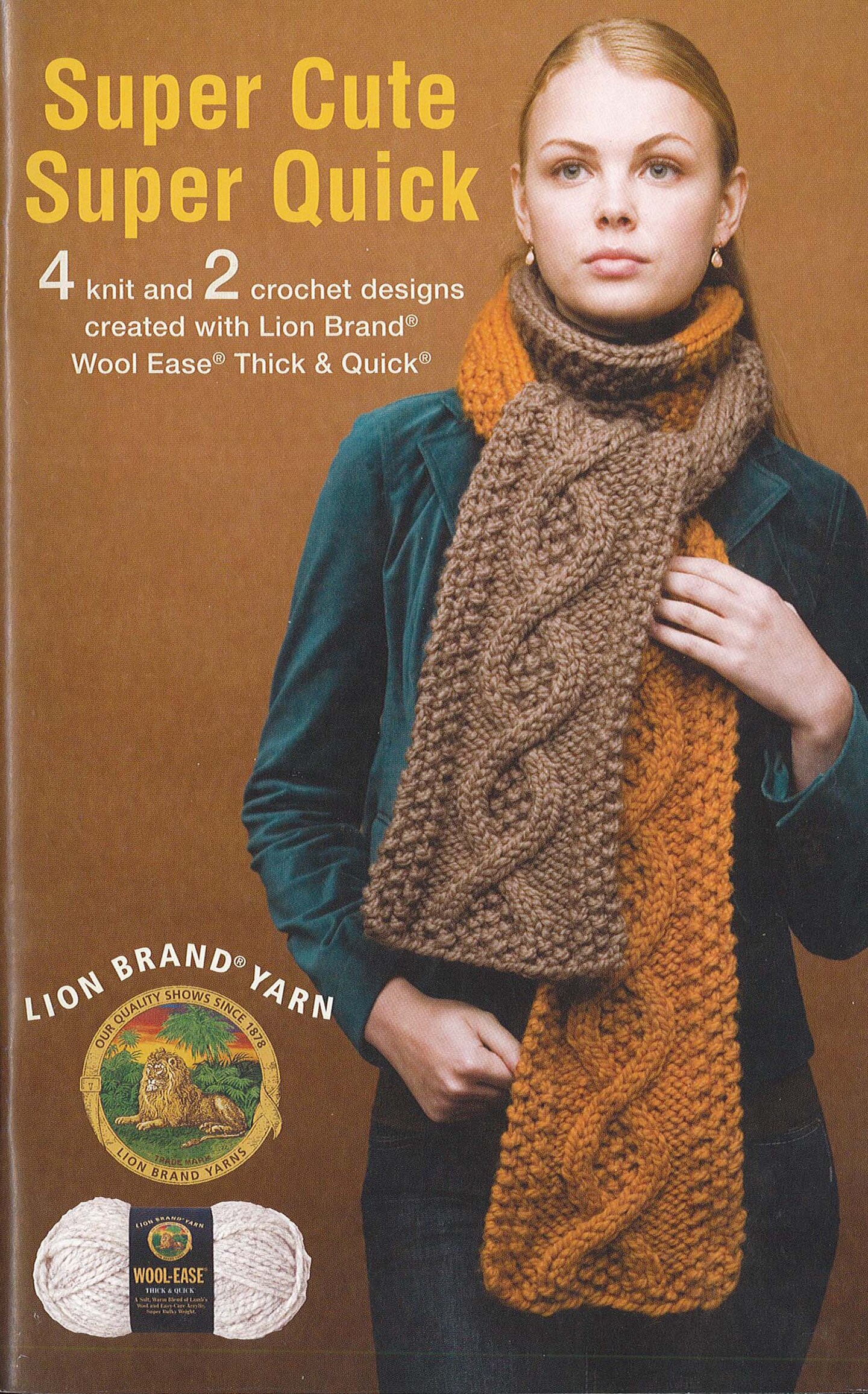 Leisure Arts Lion Brand Super Cute/Quick Knit Book | Michaels