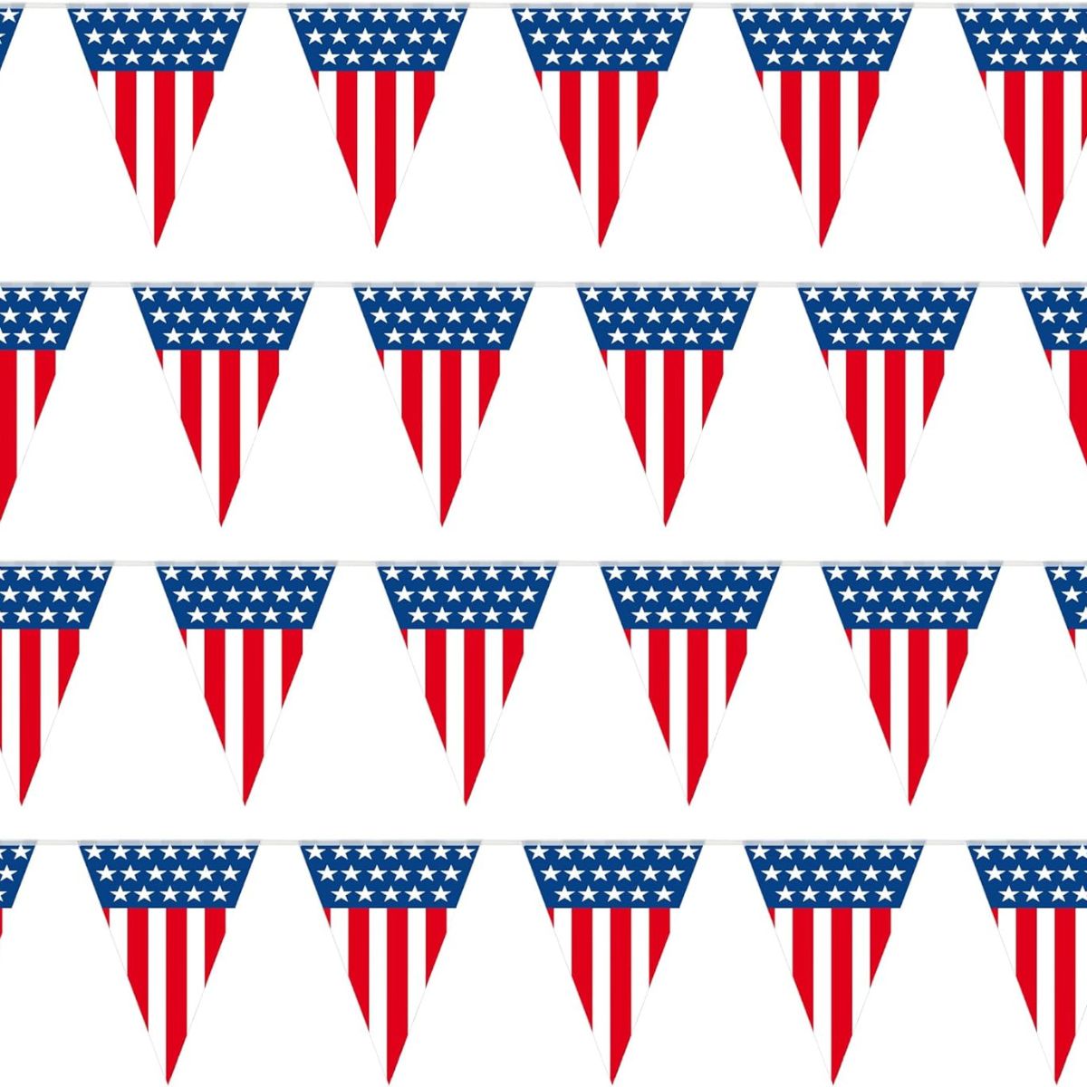 18 Inches Plastic String Flag Banner for Independence Day Decoration ...