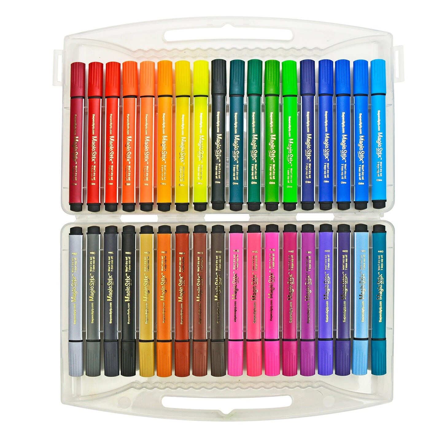 Triangular Markers, 36 Colors | Michaels