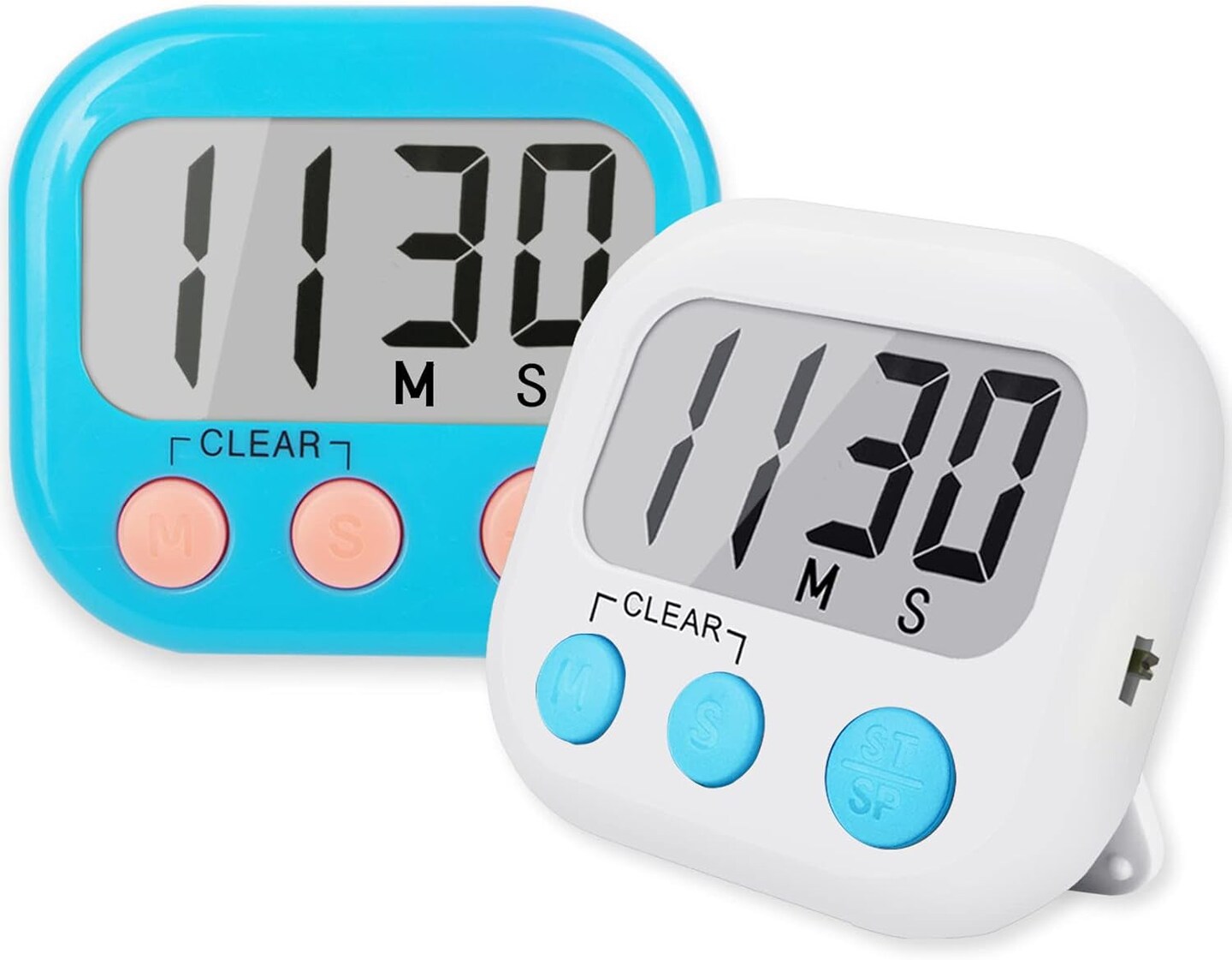 Classroom Timers for Teachers Kids Large Magnetic Digital Timer 2 Pack ...