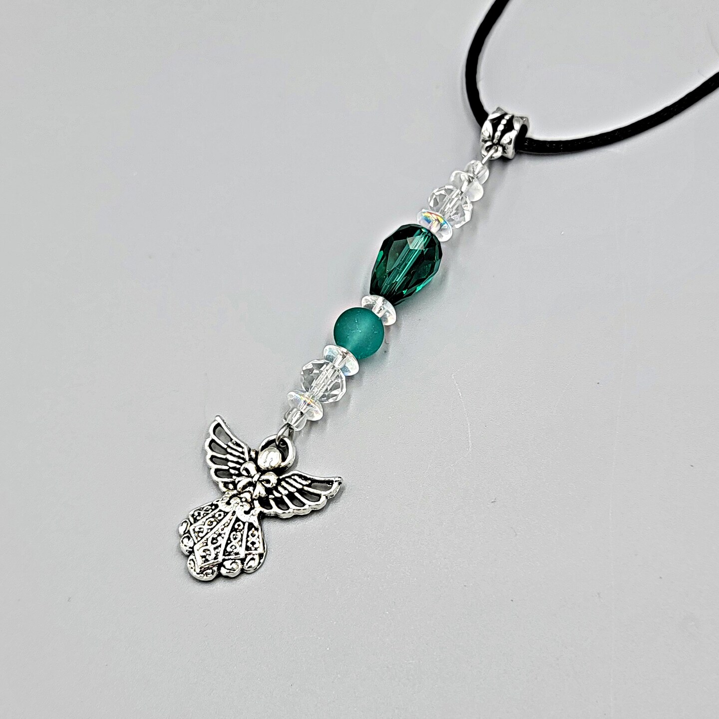 Angel Rear View Mirror Hanger - Dark Green | MakerPlace by Michaels