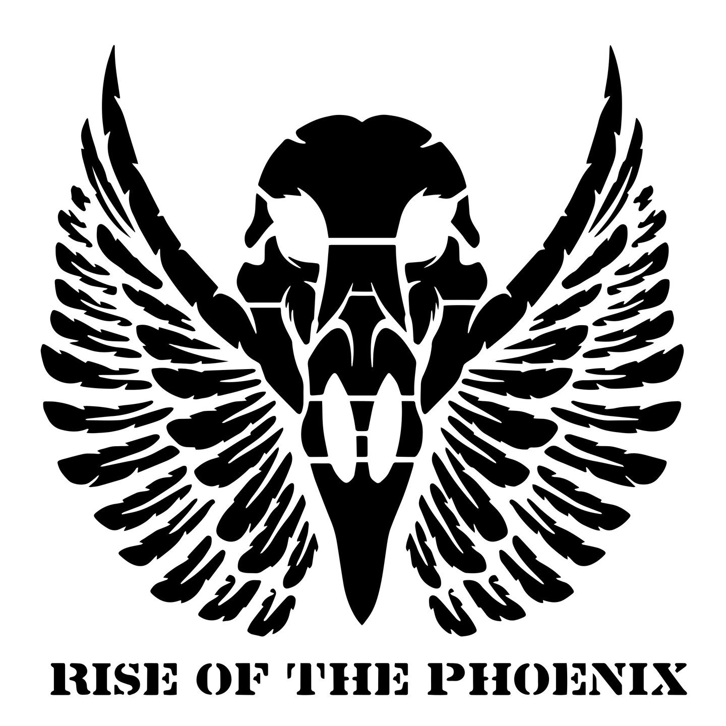 Creative Expressions Andy Skinner Rise Of The Phoenix 8 in x 8 in Stencil | Michaels