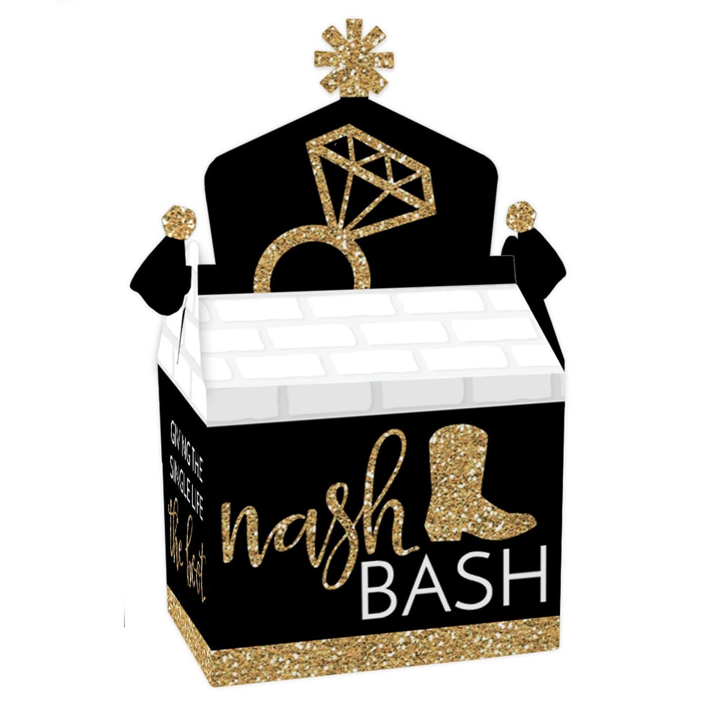 Big Dot of Happiness Nash Bash - Treat Box Party Favors - Nashville ...
