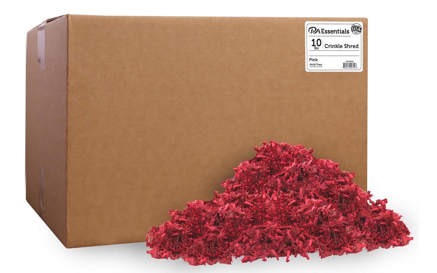 PA Ess Crinkle Shred Box 10lb Pink | Michaels