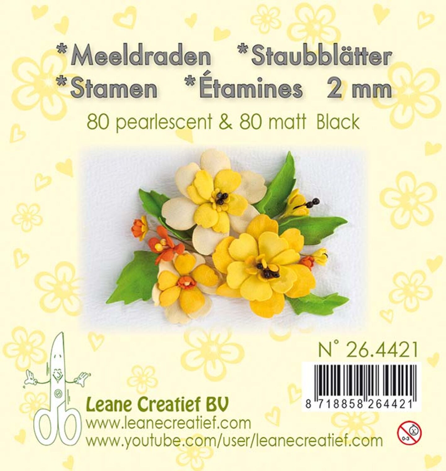 Leane Creatief Stamen - Black, Model: ES-264421 | Michaels
