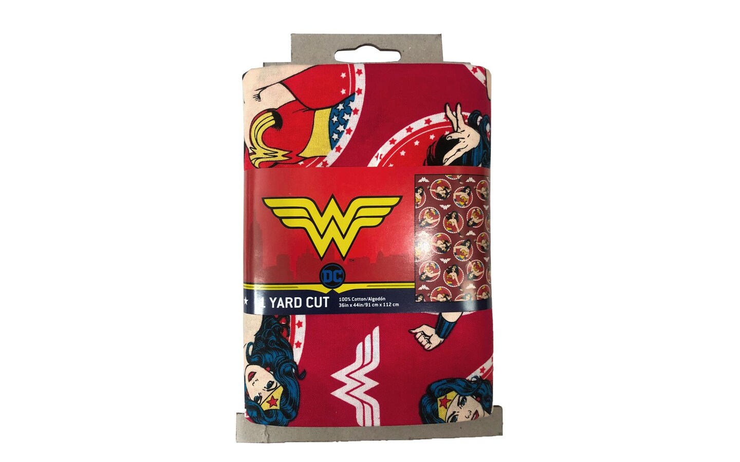 DC Comics Cotton Precut Wonder Woman Circles 4pc | Michaels
