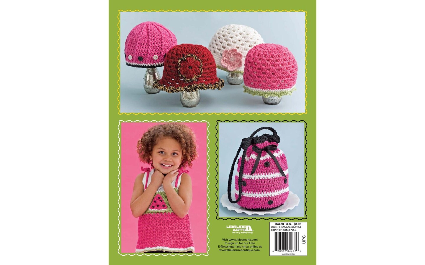 Leisure Arts Fun Fashions For Girls Crochet Book | Michaels