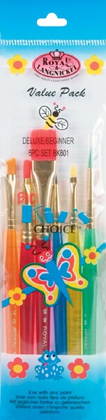 Royal & Langnickel Big Kid's Choice Beginner Brush Set 6/Pkg- | Michaels