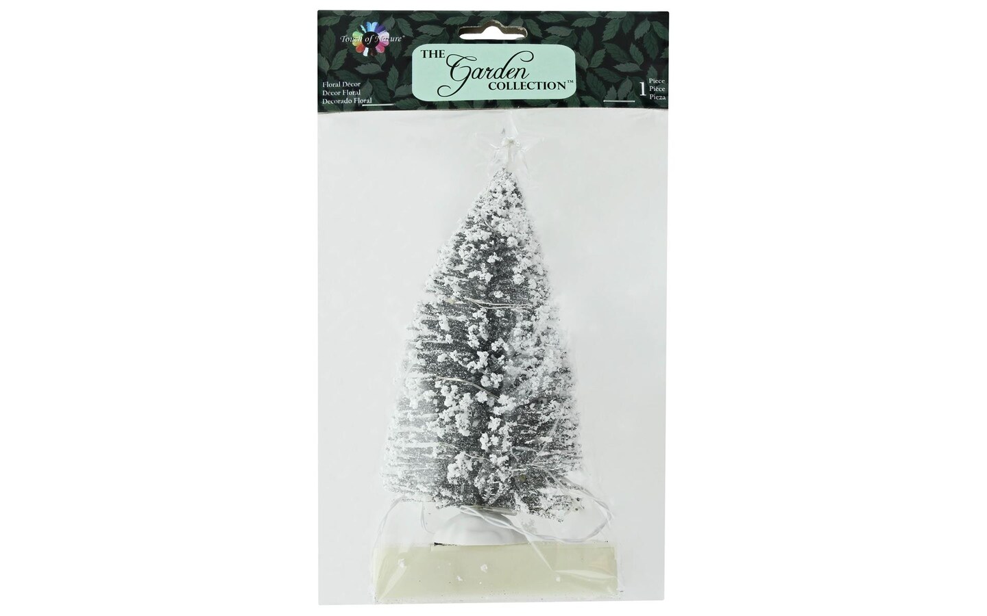 Midwest Design TON Tree 7" BttlBrsh Slvr Snow 1pc | Michaels