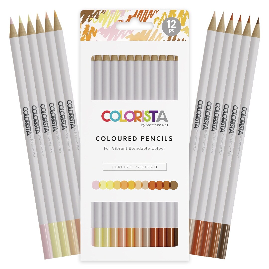 Spectrum Noir Colorista Colour Pencil 12/Pkg-Perfect Portrait | Michaels