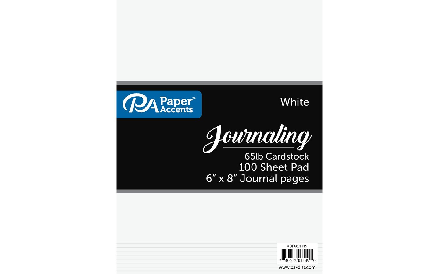 Journaling Pad 6x8 100pc White | Michaels