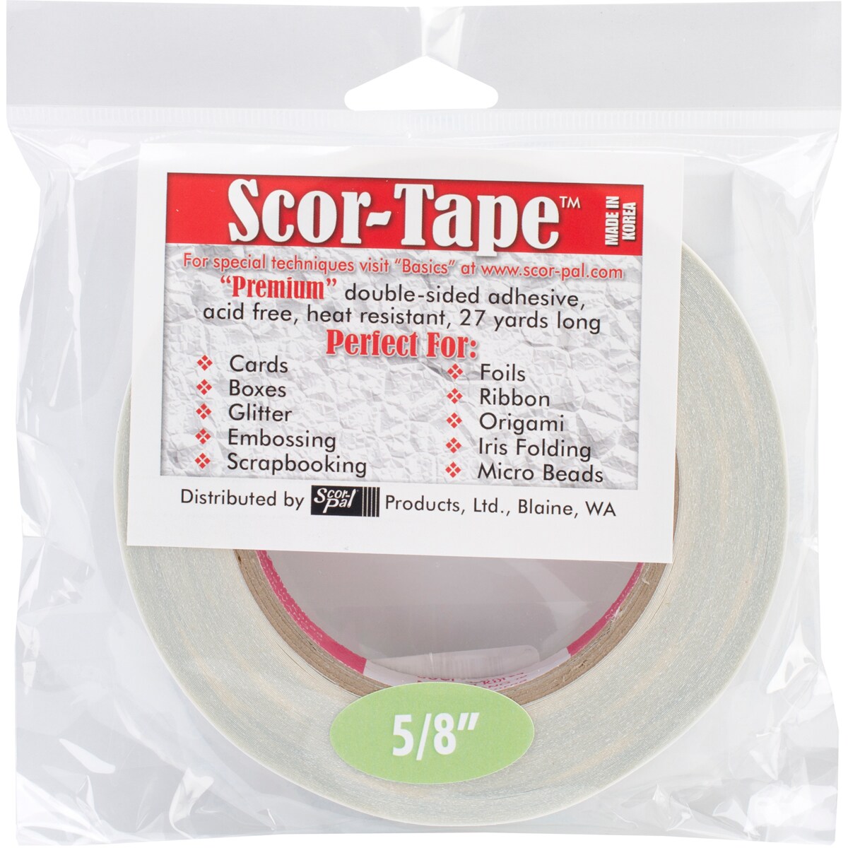Scor-Tape-.625"X27yd | Michaels
