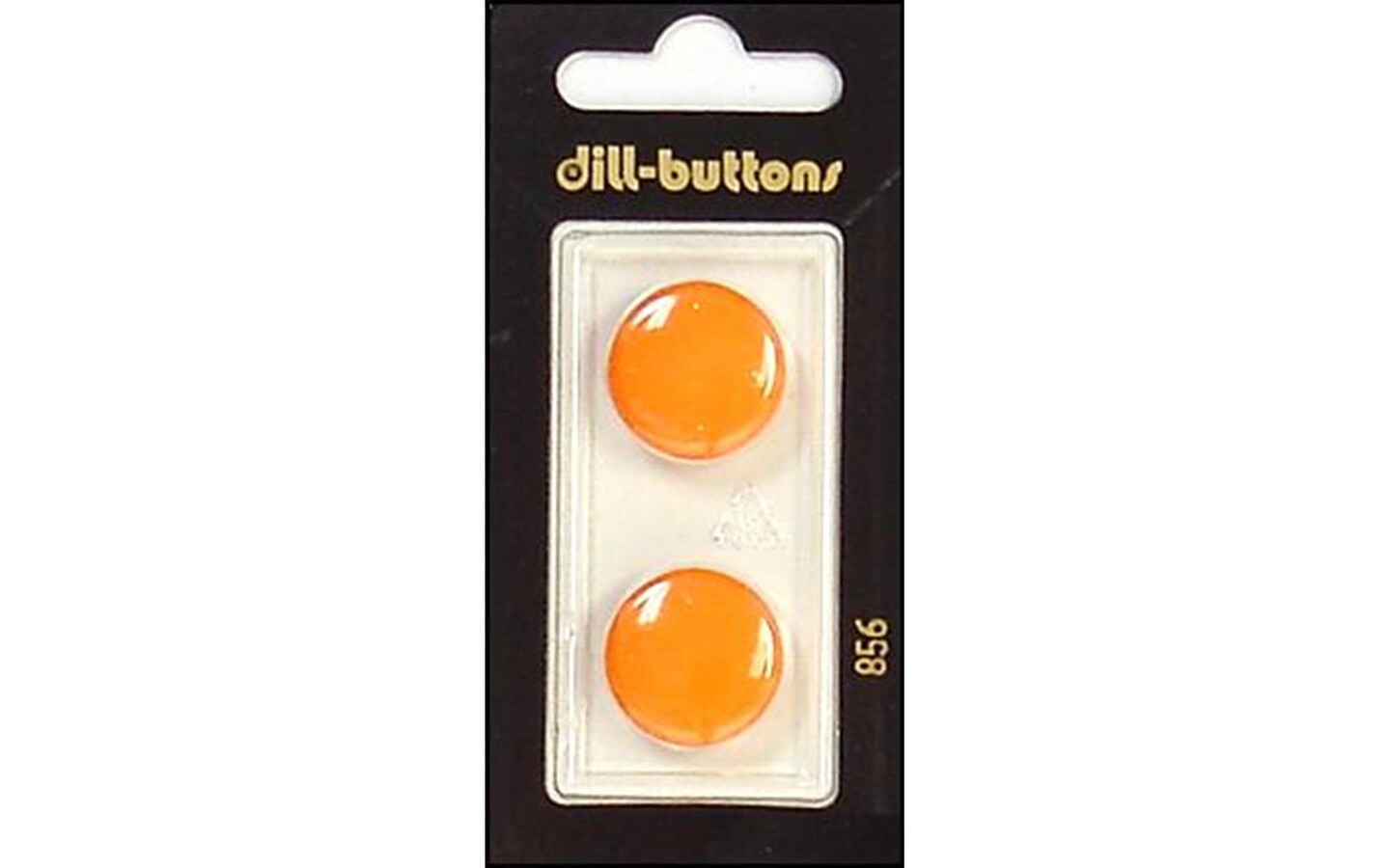 Dill Buttons 19mm 2pc Shank Orange | Michaels