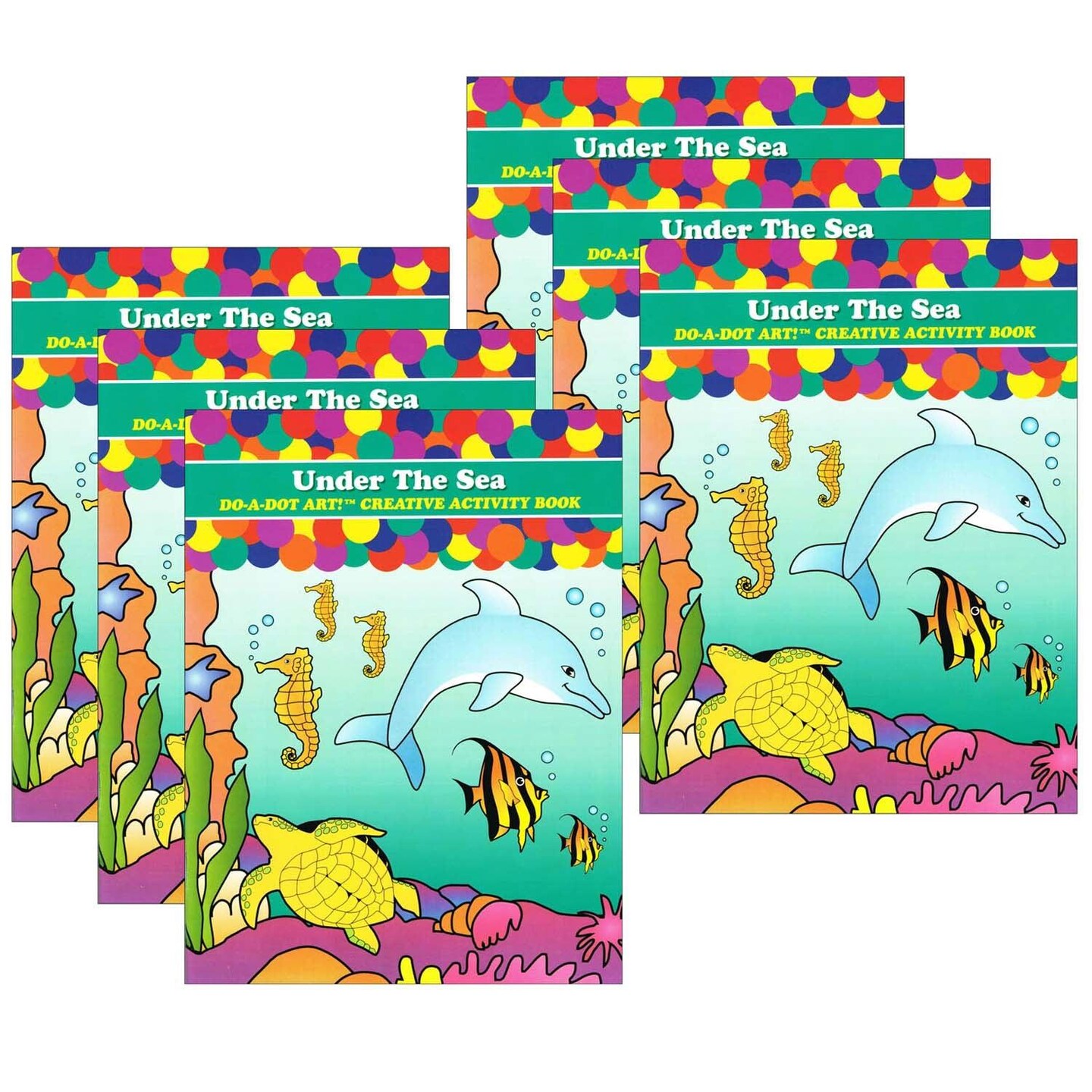 Under the Sea Creative Art & Activity Book, Pack of 6 | Michaels