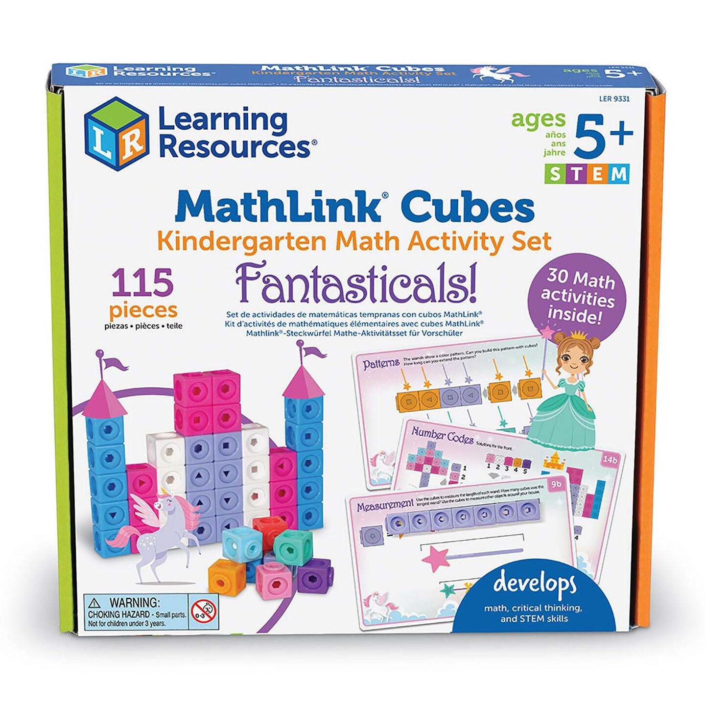 Mathlink® Cubes Kindergarten Math Activity Set: Fantasticals! | Michaels