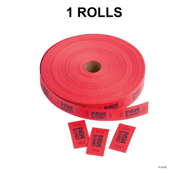 Paw Print Incentive Roll Tickets | Michaels