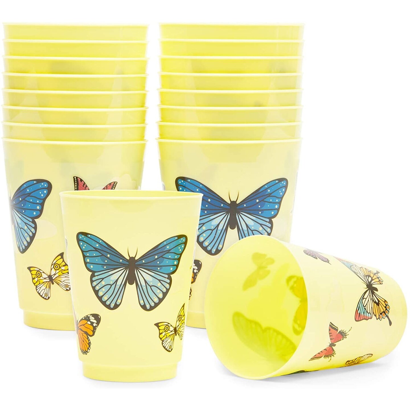 Plastic Cups for Butterfly Birthday Party (16 oz, 16 Pack) | Michaels