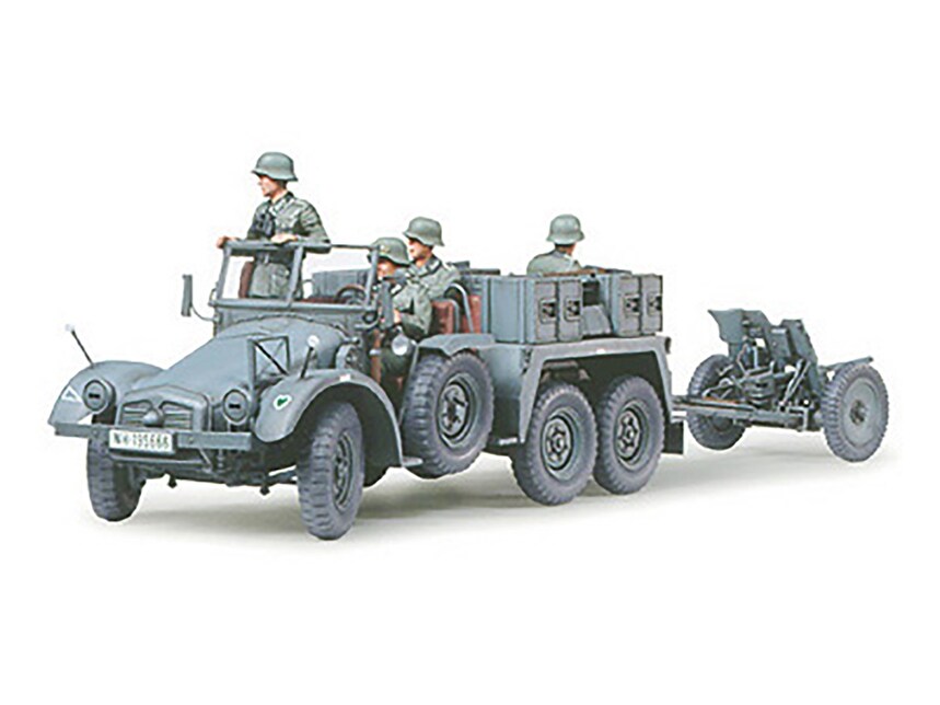 Tamiya 1/35 TAM35259 - 1/35 Tamiya Krupp Protze 1-Ton (6x4) Kfz69 Tow ...