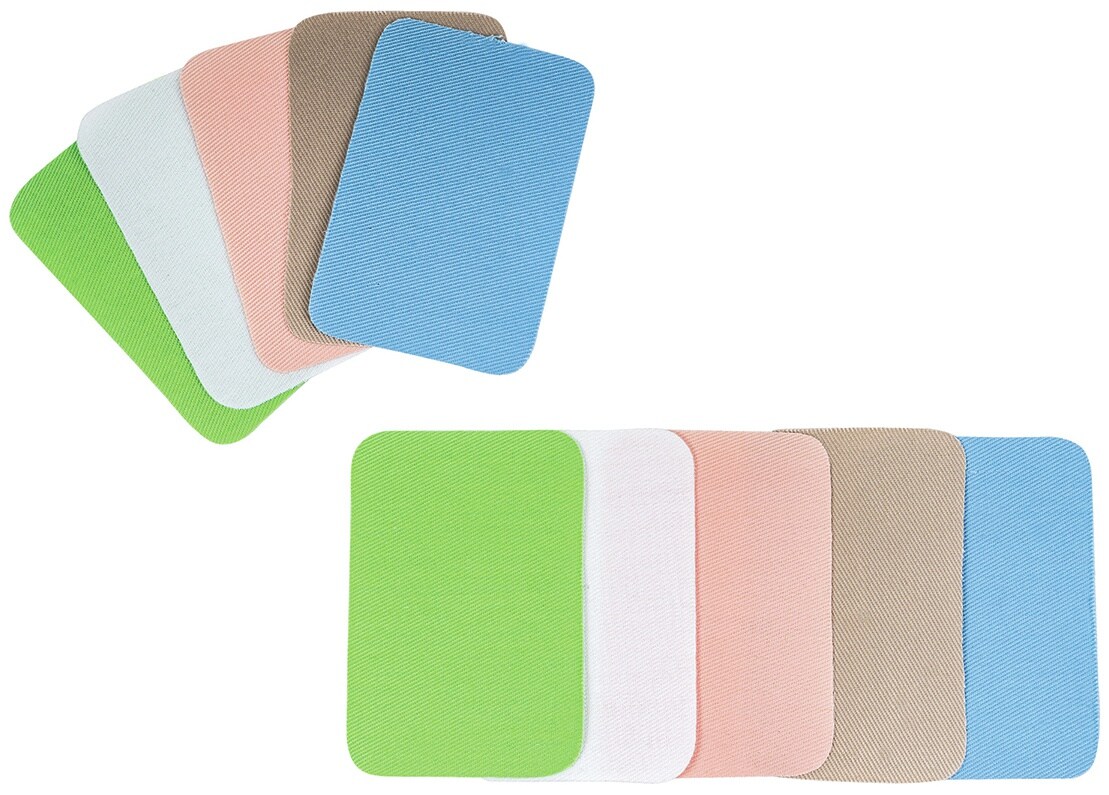 SINGER Iron-On Patches 2"X3" 10/Pkg-Light Assortment | Michaels