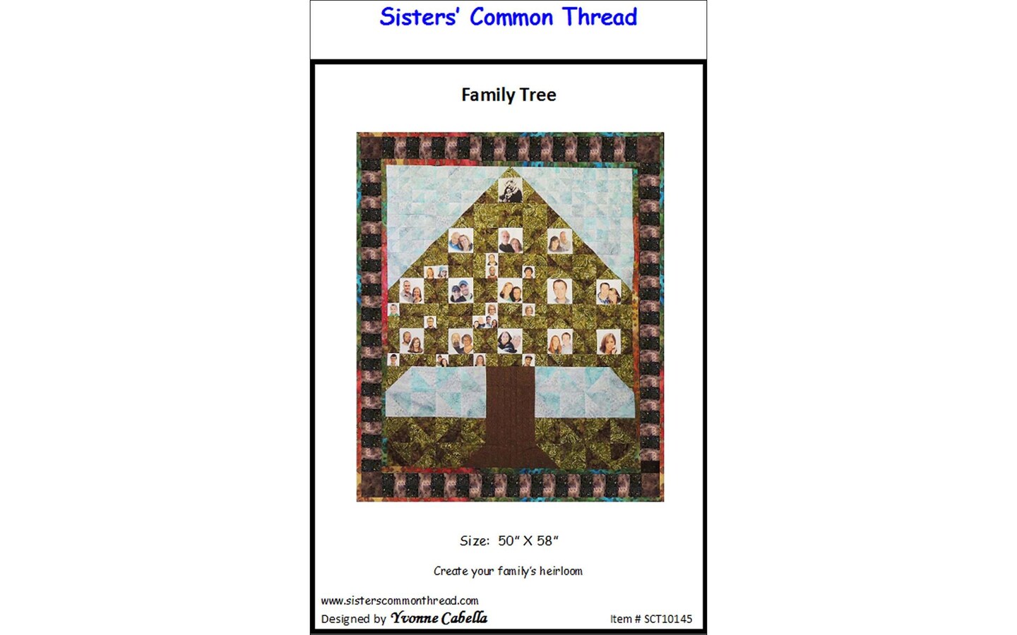 Sisters Common Thread Family Tree Ptrn | Michaels