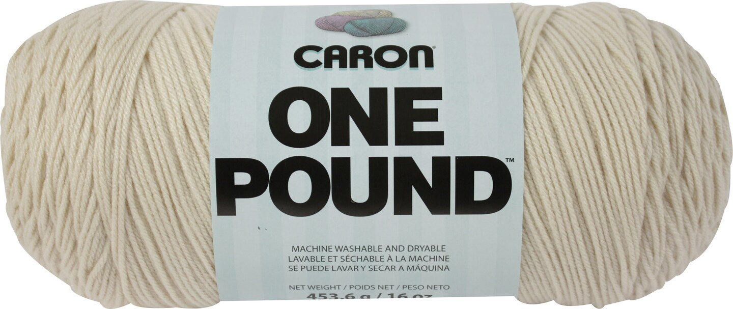 Caron One Pound Yarn-Off White | Michaels