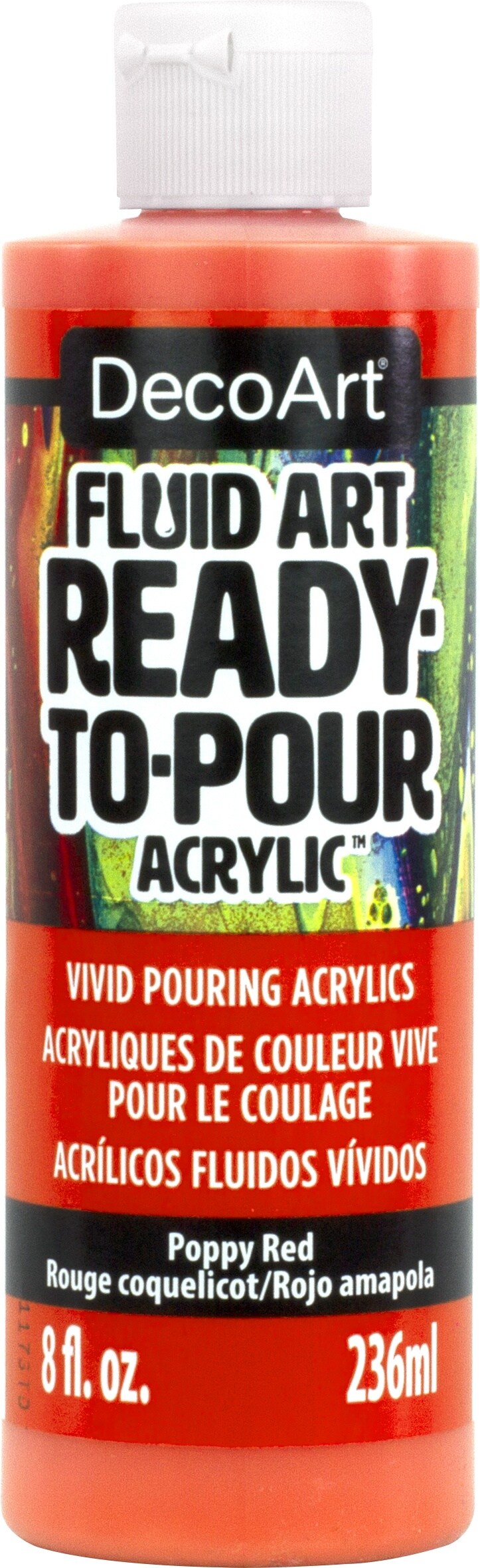 DecoArt FluidArt Ready-To-Pour Acrylic Paint 8oz | Michaels
