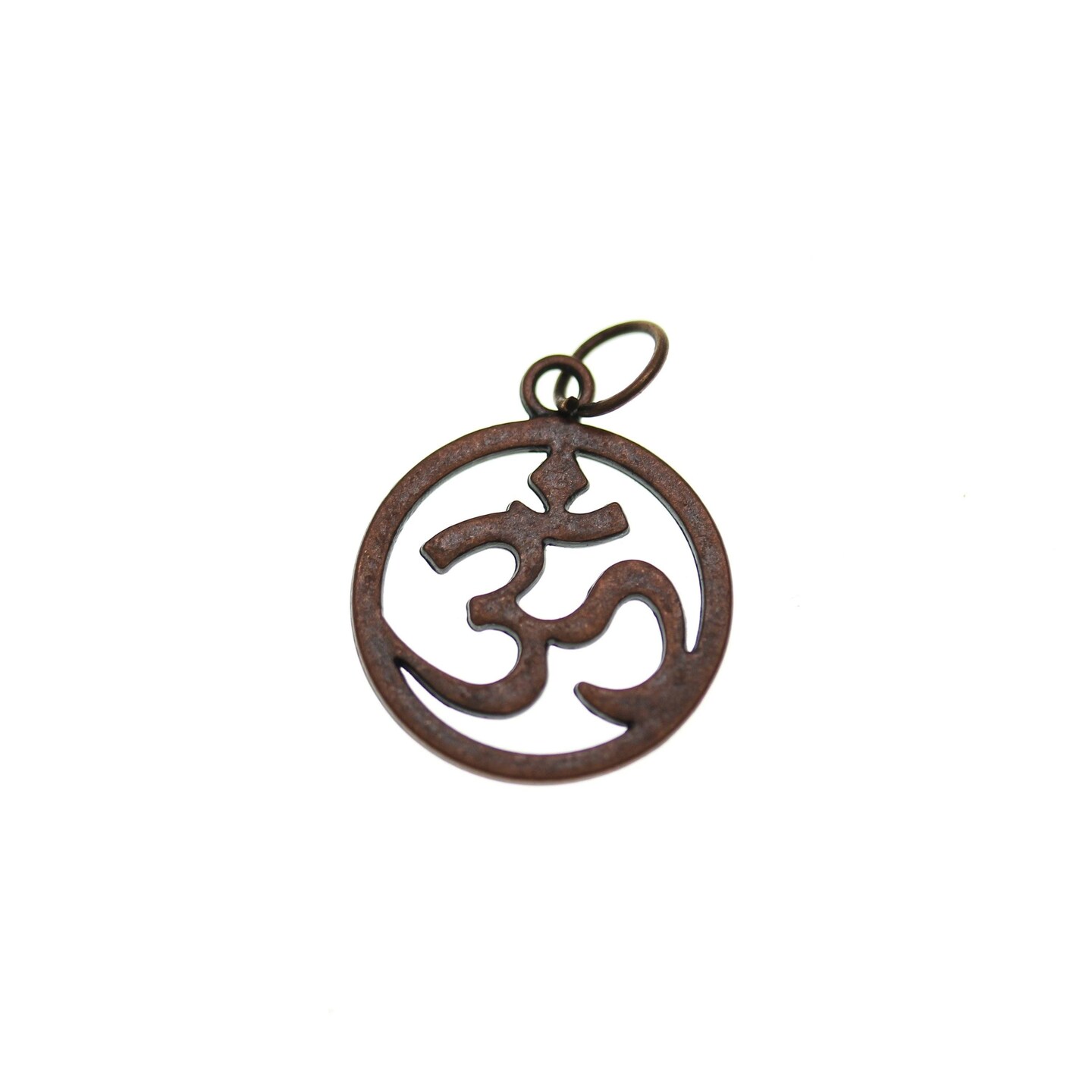 Antique Copper Tone Aum Symbol 19mm Charm - 2pcs | Michaels