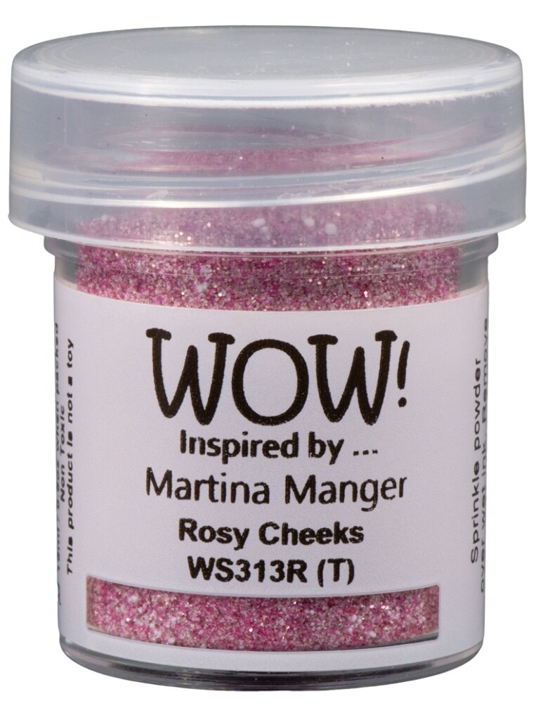 Wow! Glitter Embossing Powder-Rosy Cheeks | Michaels