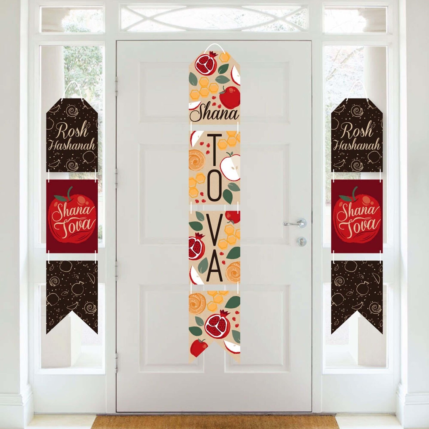Big Dot of Happiness Rosh Hashanah - Hanging Vertical Paper Door ...