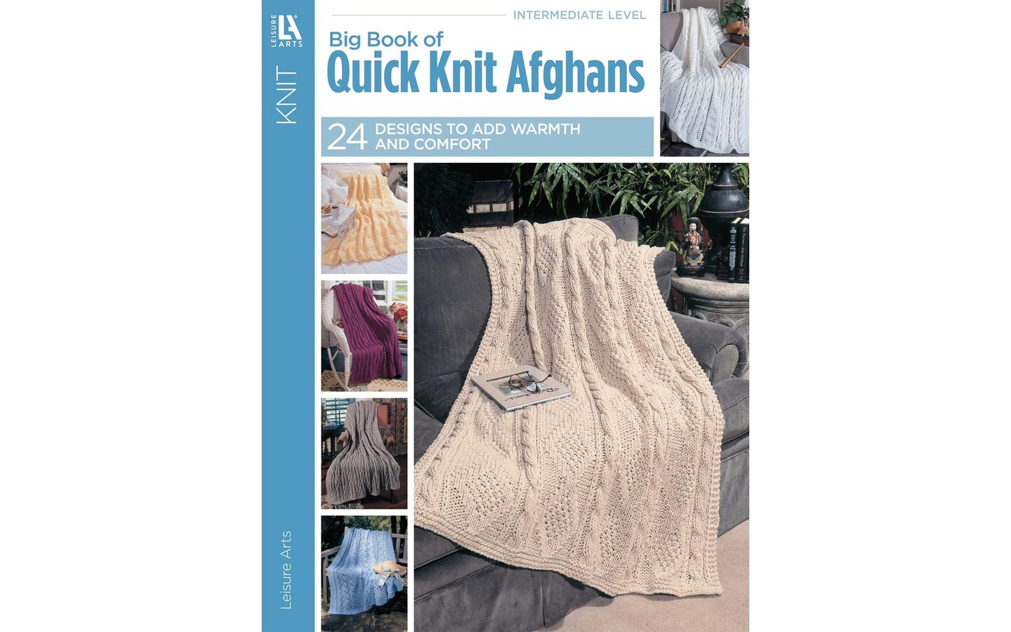 Leisure Arts Big Book Of Quick Knit Afghans Knitting Book | Michaels