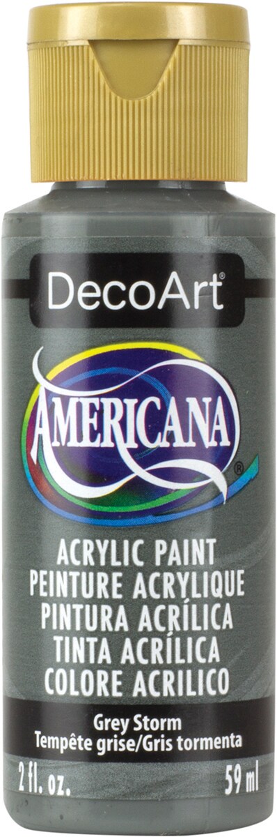 DecoArt Americana Acrylic Paint 2oz-Grey Storm | Michaels
