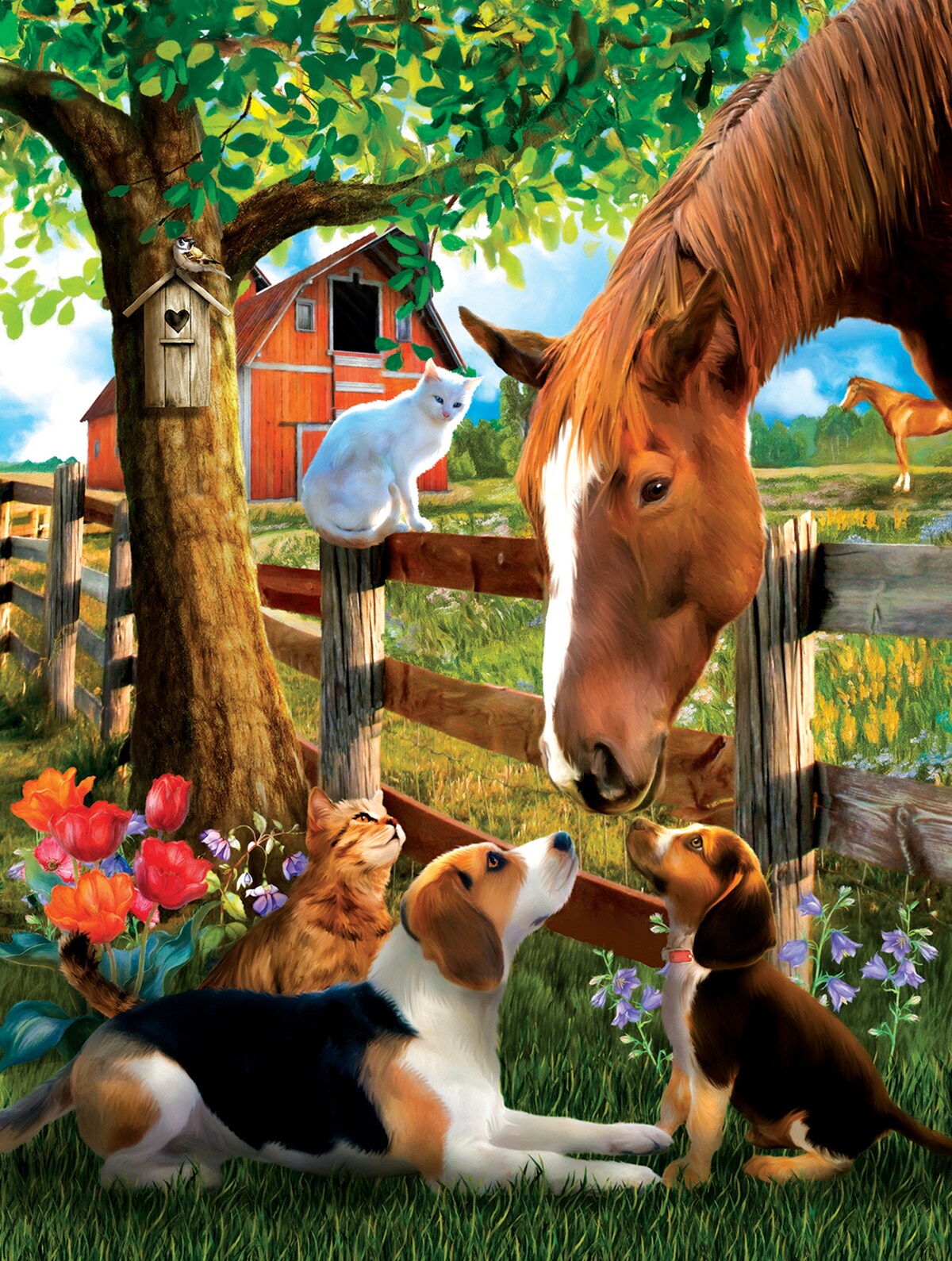 Sunsout Can We Be Friends 300 pc Jigsaw Puzzle 23023, Model: 23023 ...