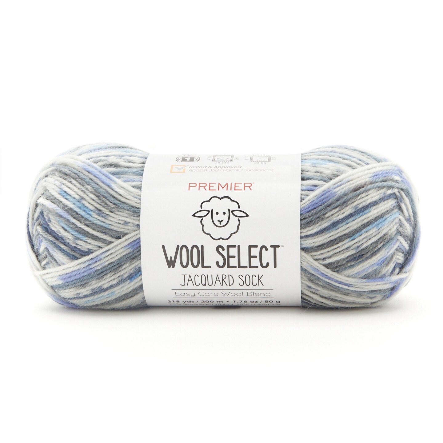 Premier Wool Select Jacquard Yarn-Stormy | Michaels