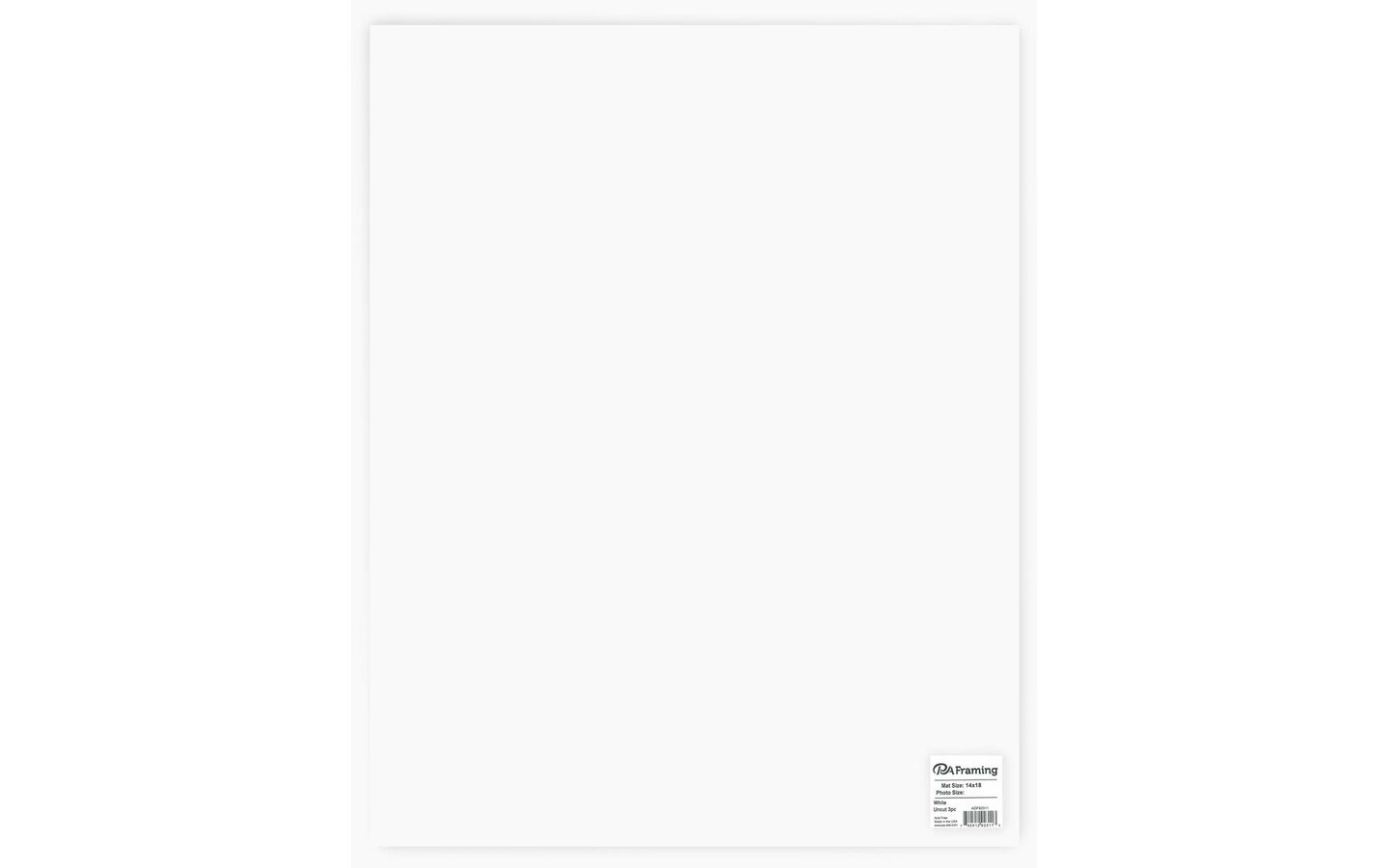 ADF Mat Blank 14x18 WhtCore White 3pc | Michaels