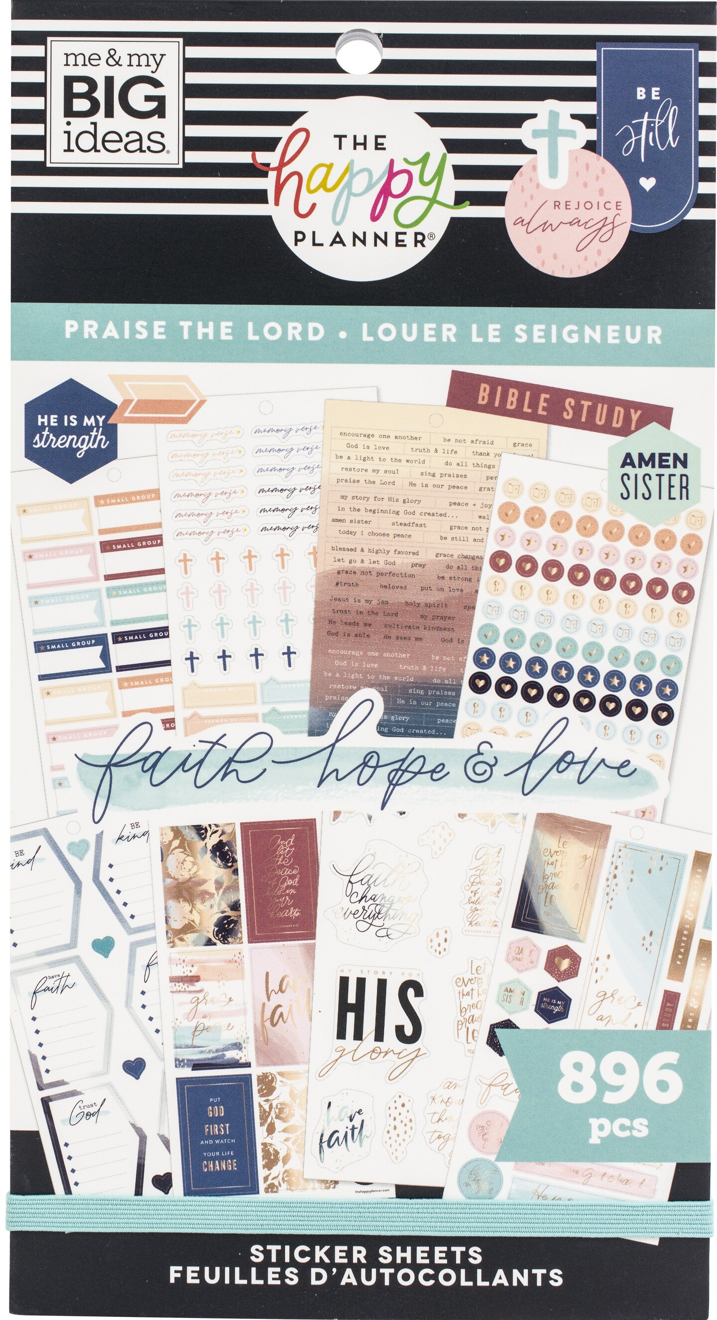 Happy Planner Sticker Pad 30/Sheets-Praise The Lord, 896/Pkg | Michaels