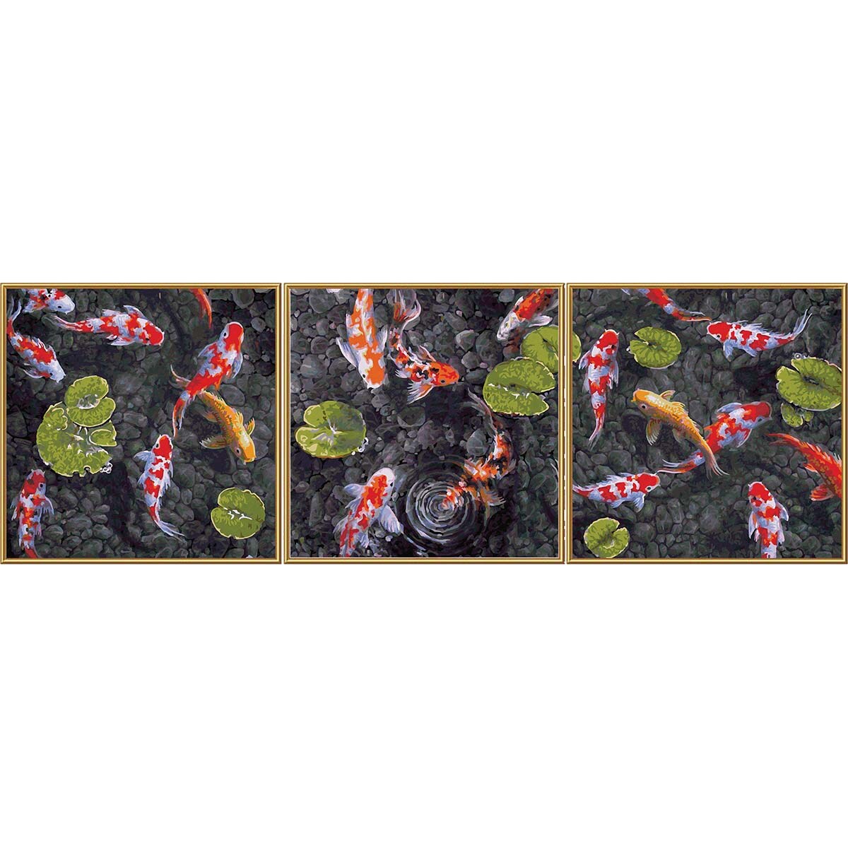 Schipper Koi-Gems in the Fish Pond Paint-by-Number Kit | Michaels