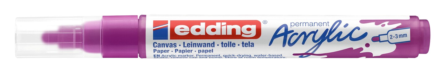 edding 5100 Acrylic Markers, Medium, Berry | Michaels