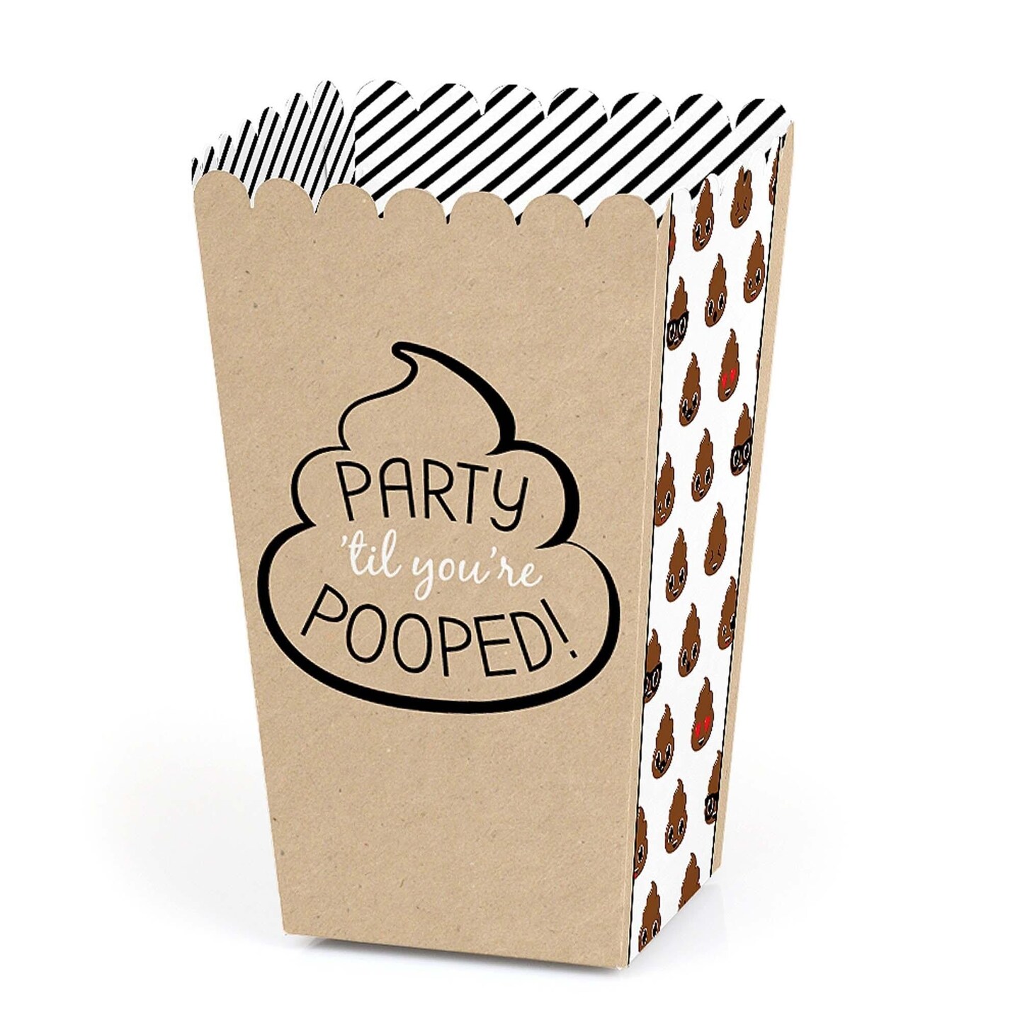 Big Dot of Happiness Party 'Til You're Pooped - Poop Emoji Party Favor ...