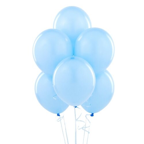 12" Baby Blue Balloons 10 Count | Michaels
