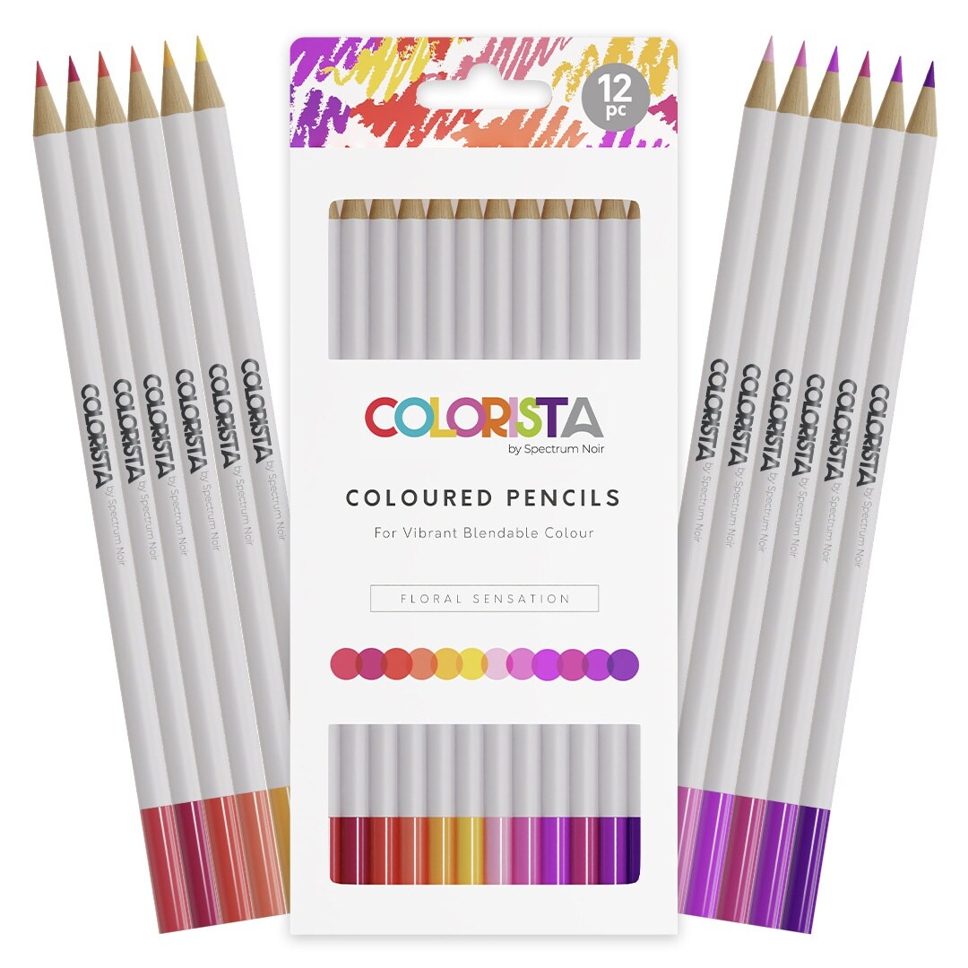 Spectrum Noir Colorista Colour Pencil 12/Pkg-Floral Sensation | Michaels