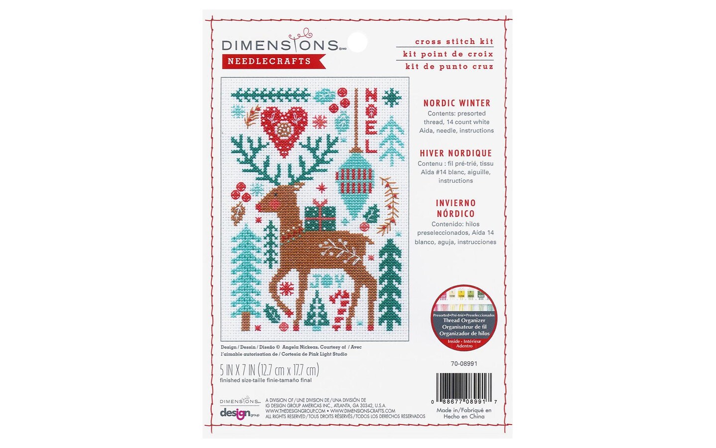 Dimensions Embroidery Kit Nordic Winter | Michaels