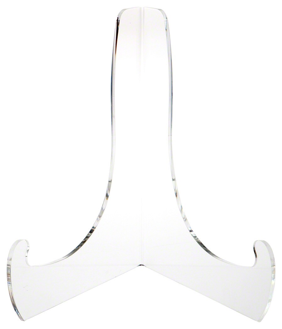 Plymor Clear Acrylic 60-Degree Angle Easel With Deep Support Ledges, 12 ...