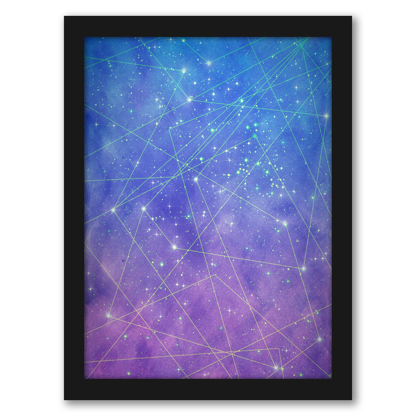 Map Of The Stars by Tracie Andrews Frame - Americanflat | Michaels