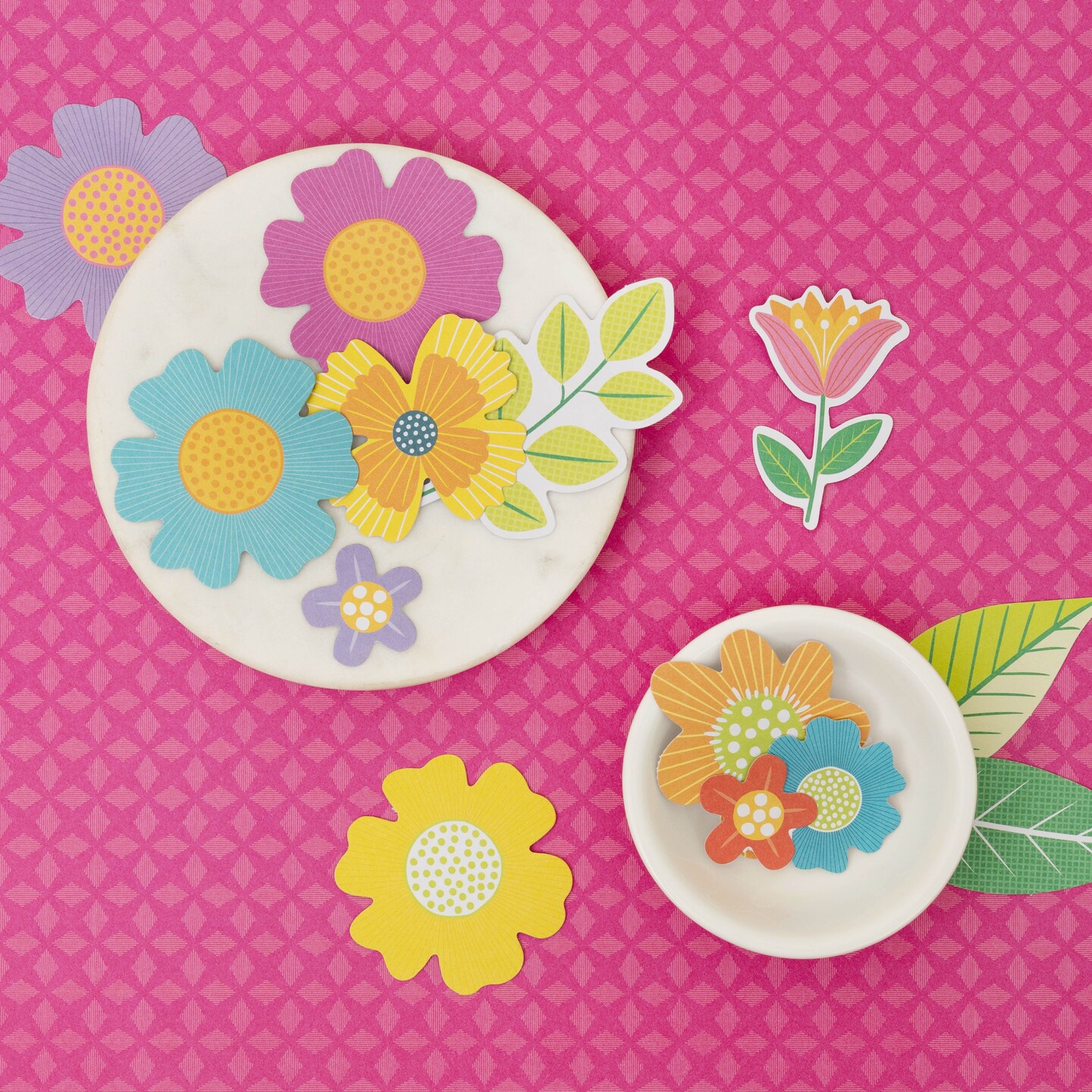 Paige Evans Splendid Ephemera Cardstock Die Cuts Floral Michaels