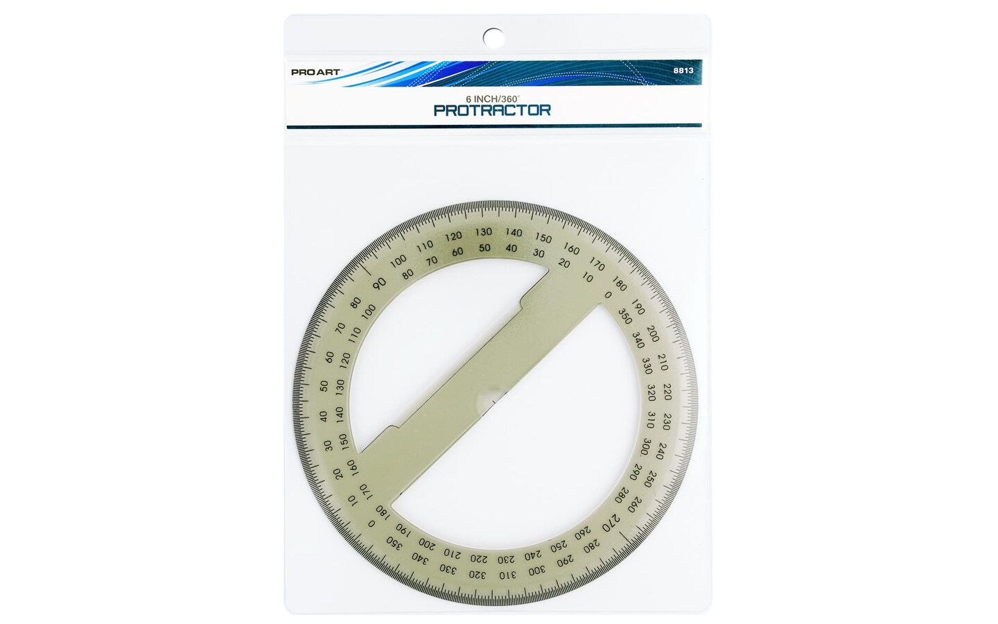 Pro Art Protractor 360 Degree 6" | Michaels