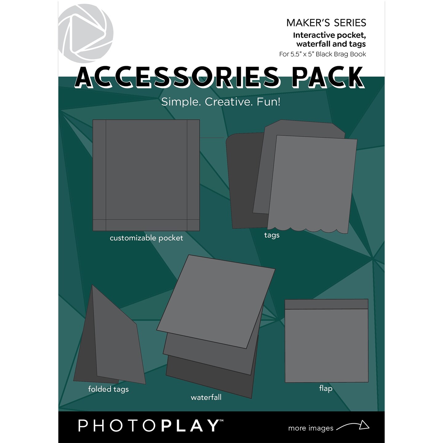 Photoplay Brag Book Accessories Pack-Black | Michaels
