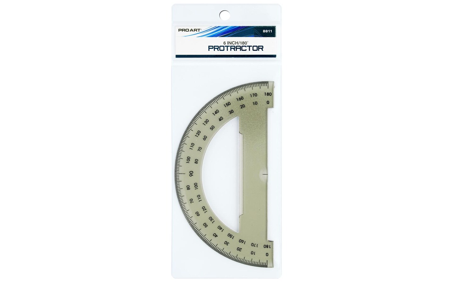 Pro Art Protractor 180 Degree 6" | Michaels