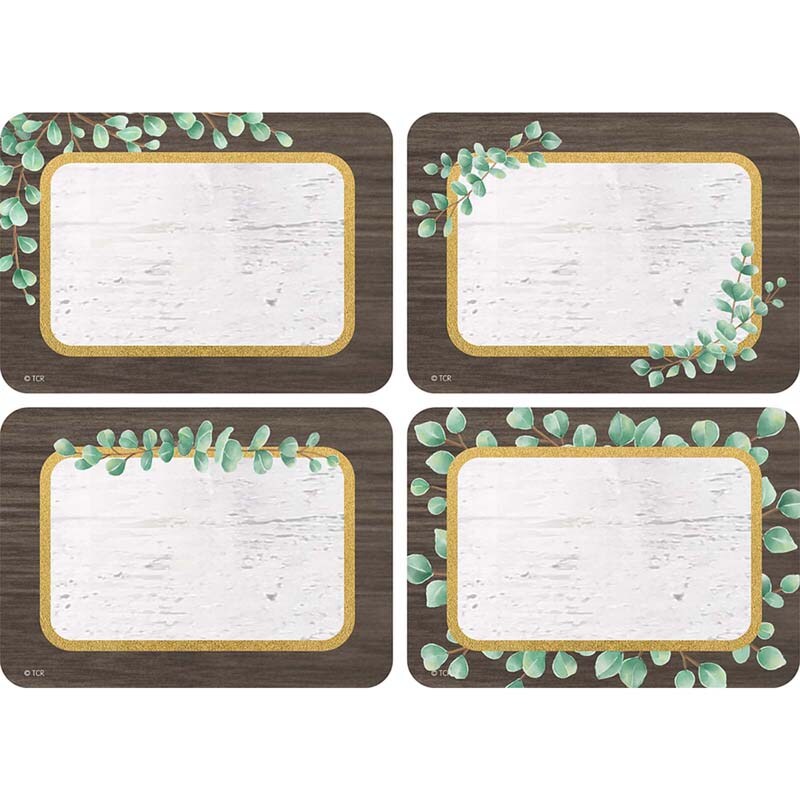 Eucalyptus Name Tags/Labels Multi-Pack, Pack Of 36 | Michaels