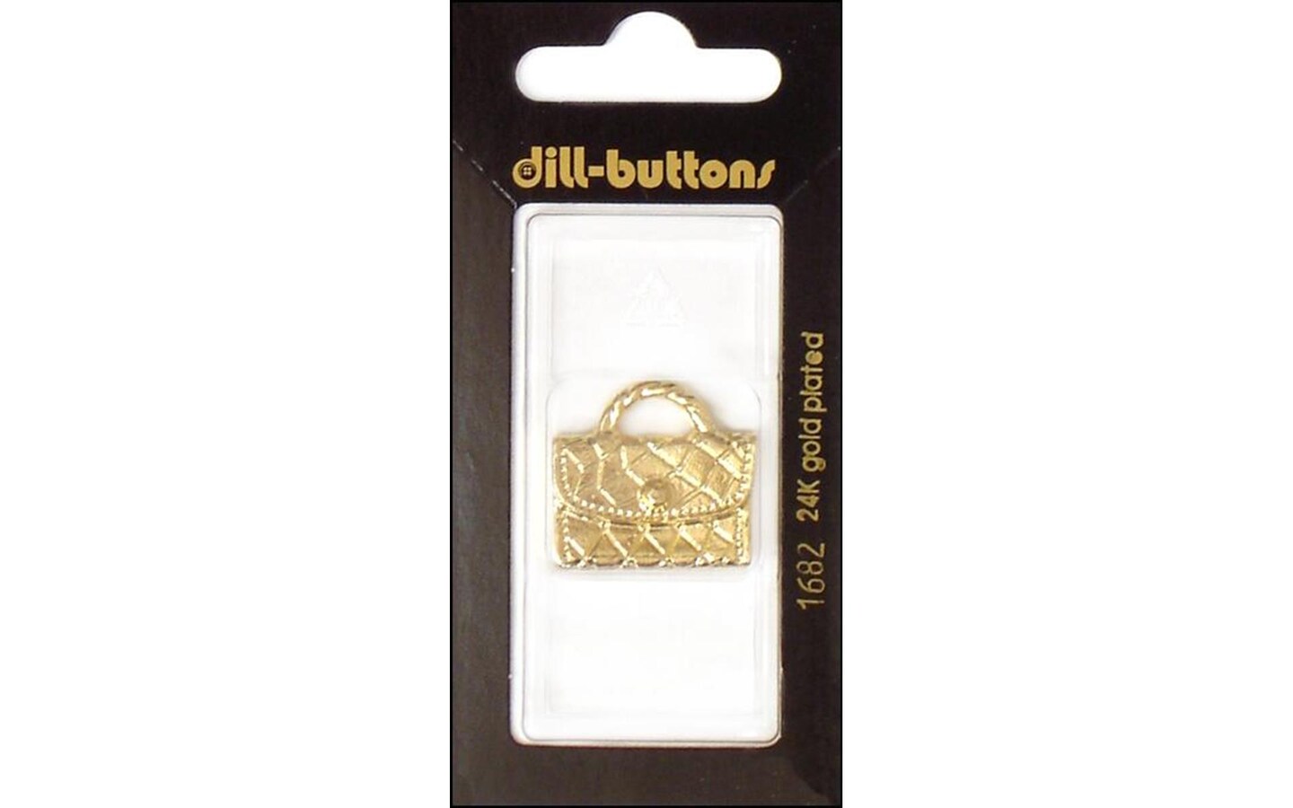 Dill Buttons 27mm 1pc Shank Purse Gold | Michaels